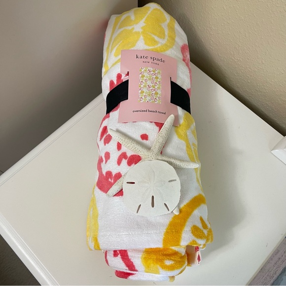 kate spade | Bath | Kate Spade New Beach Towel Fruit Design Large ...
